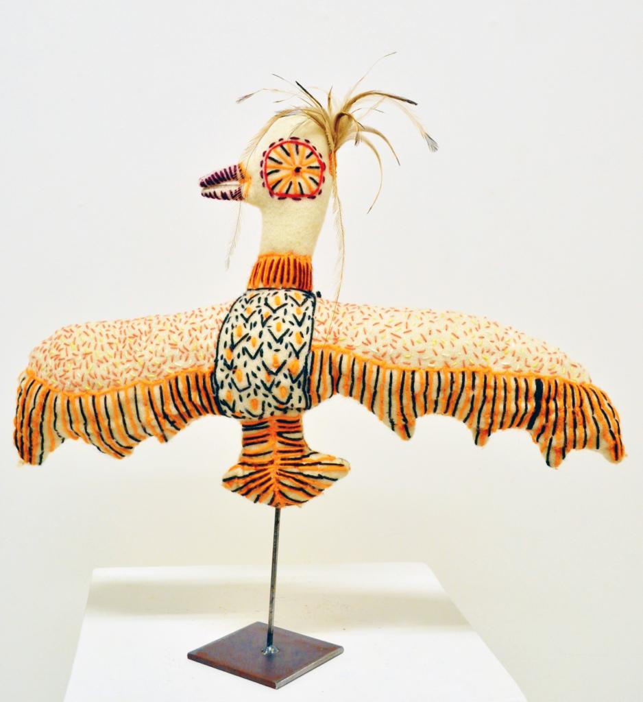 Rhonda Sharpe - 'Tjulpu' - #42-25 - Soft sculpture - 33 x 53 x 9 cm | Aboriginal & Pacific Art